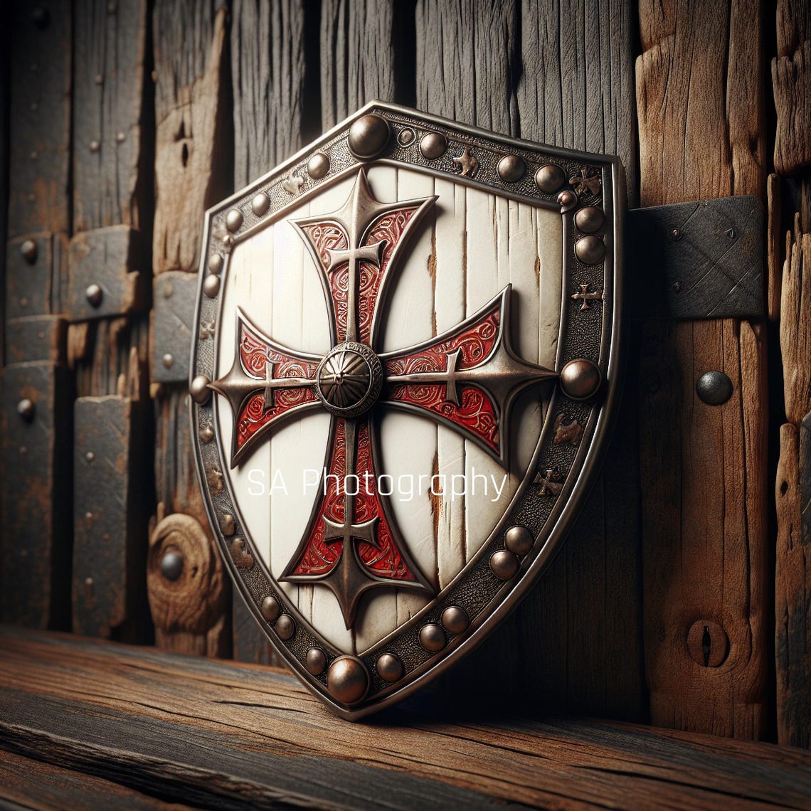 Templar Shield - Etsy