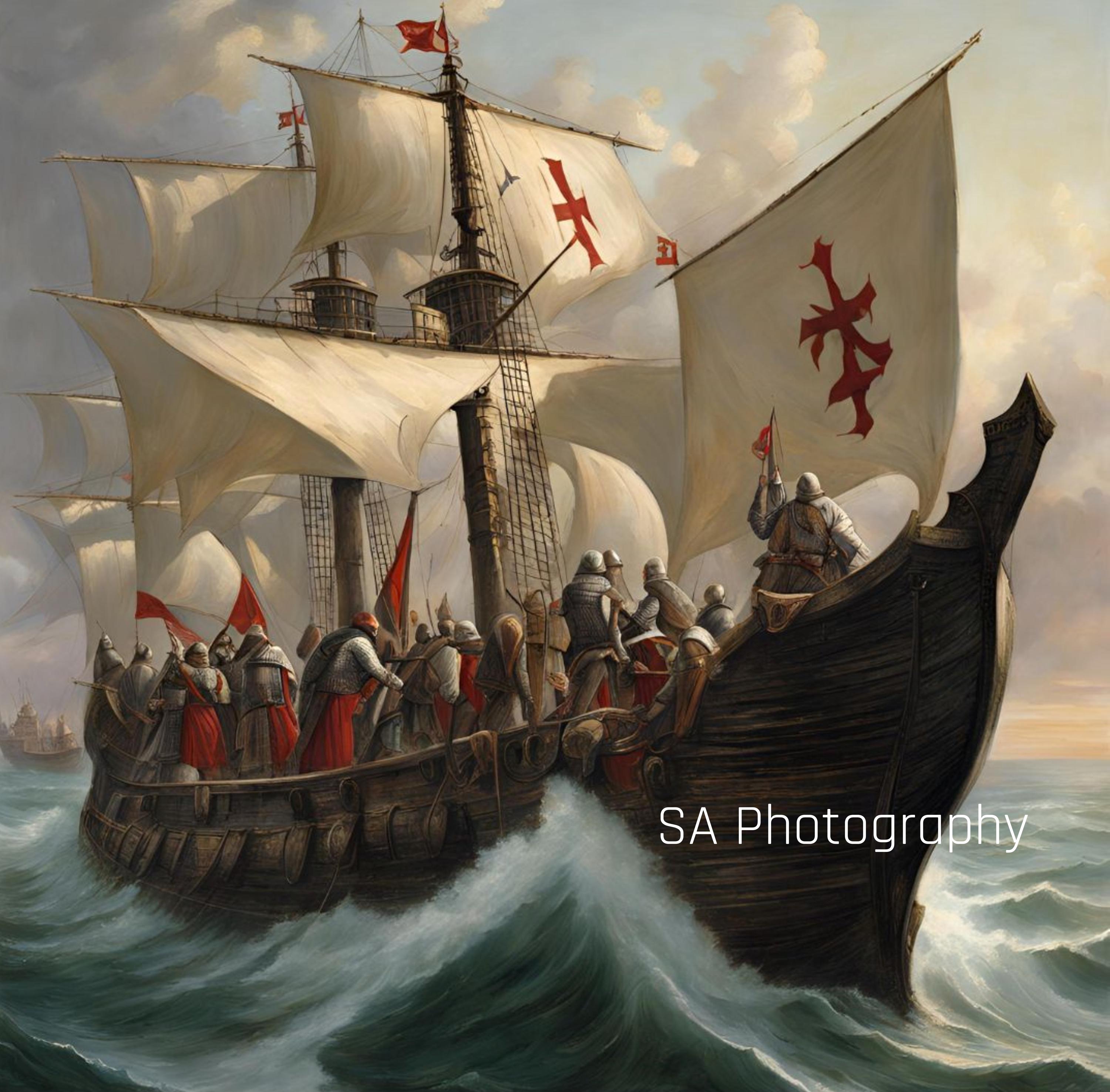 Knights Templar Ship - Etsy