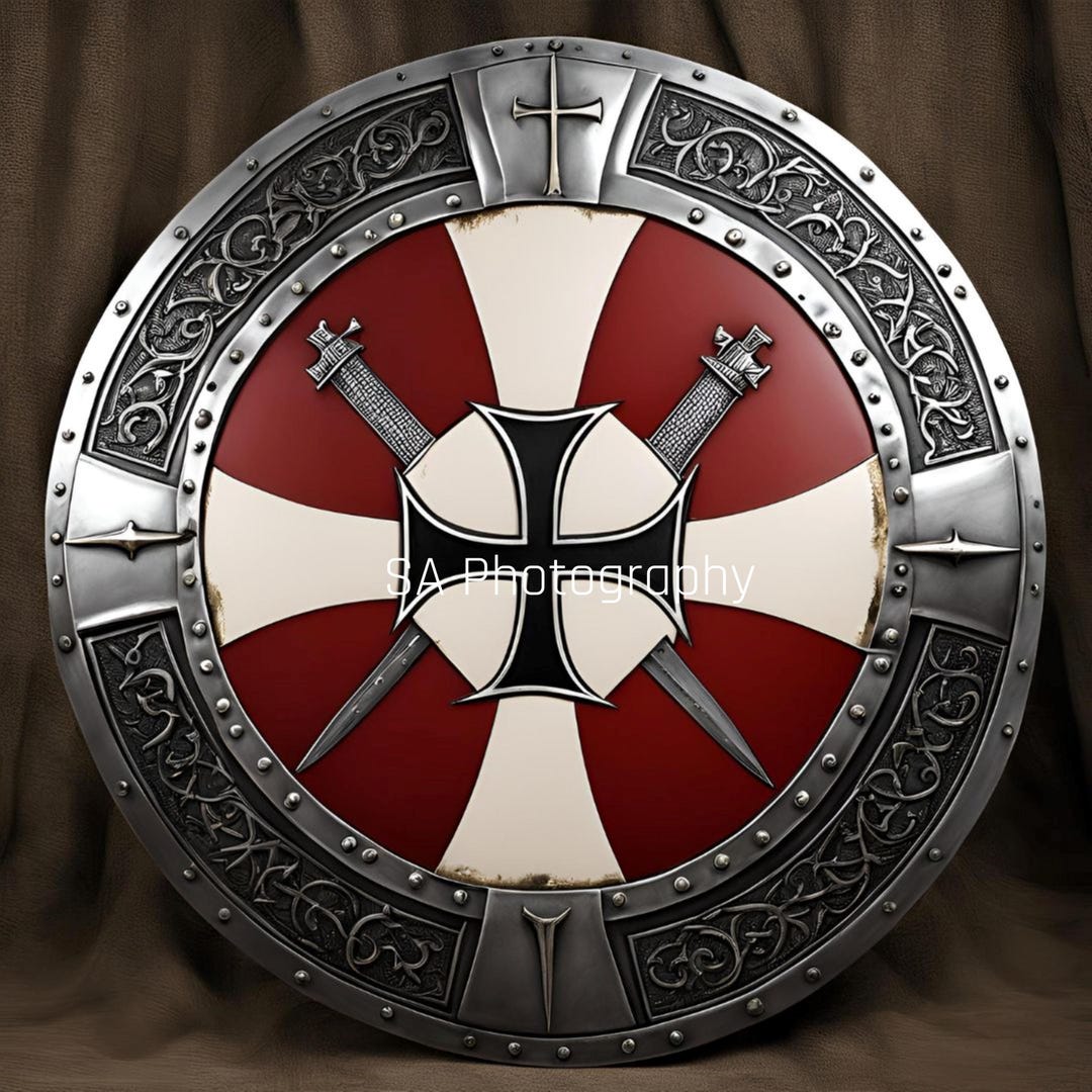 Knights Templar Shield - Etsy