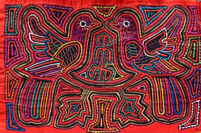 Mola Applique - Etsy