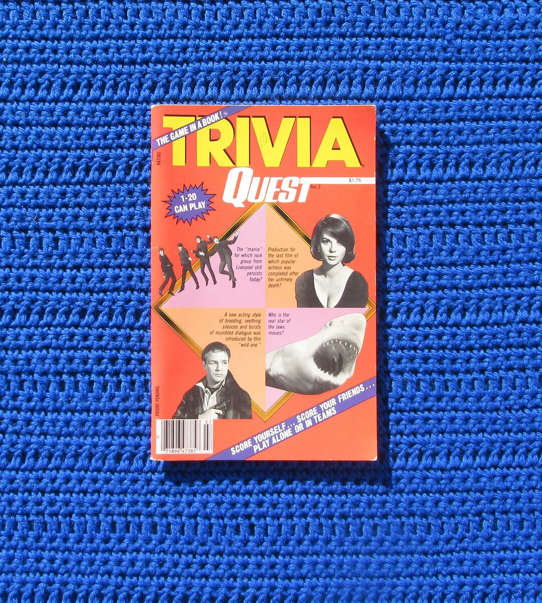 Vintage 1984 Trivia Quest #7 Gamebook - Etsy
