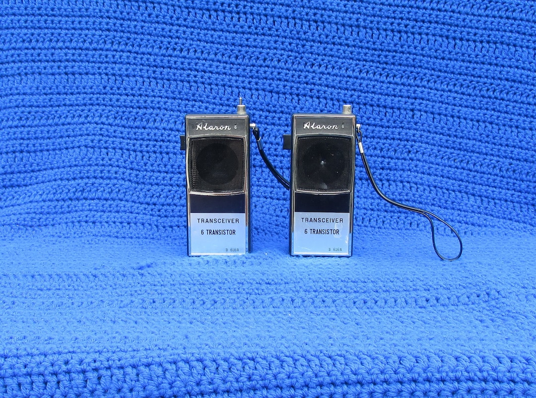 Vintage 1980 Alaron Transceiver 6 Transistor Model # B 616R - Etsy
