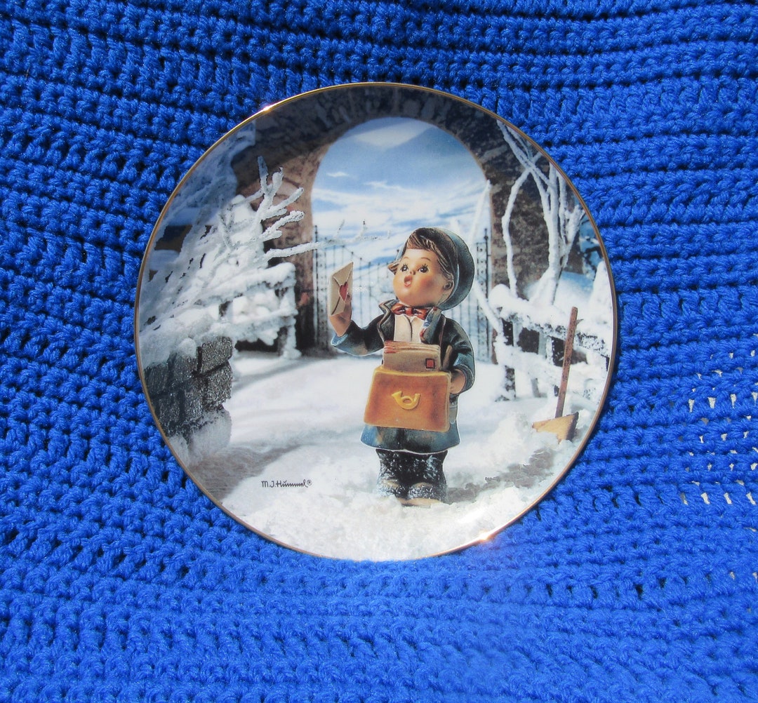 Vintage Hummel Calendar Plate Collection # WX9294 "valentine's Day" - Etsy