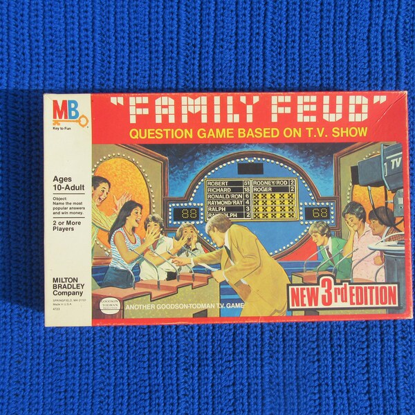 Family Feud Board - Etsy