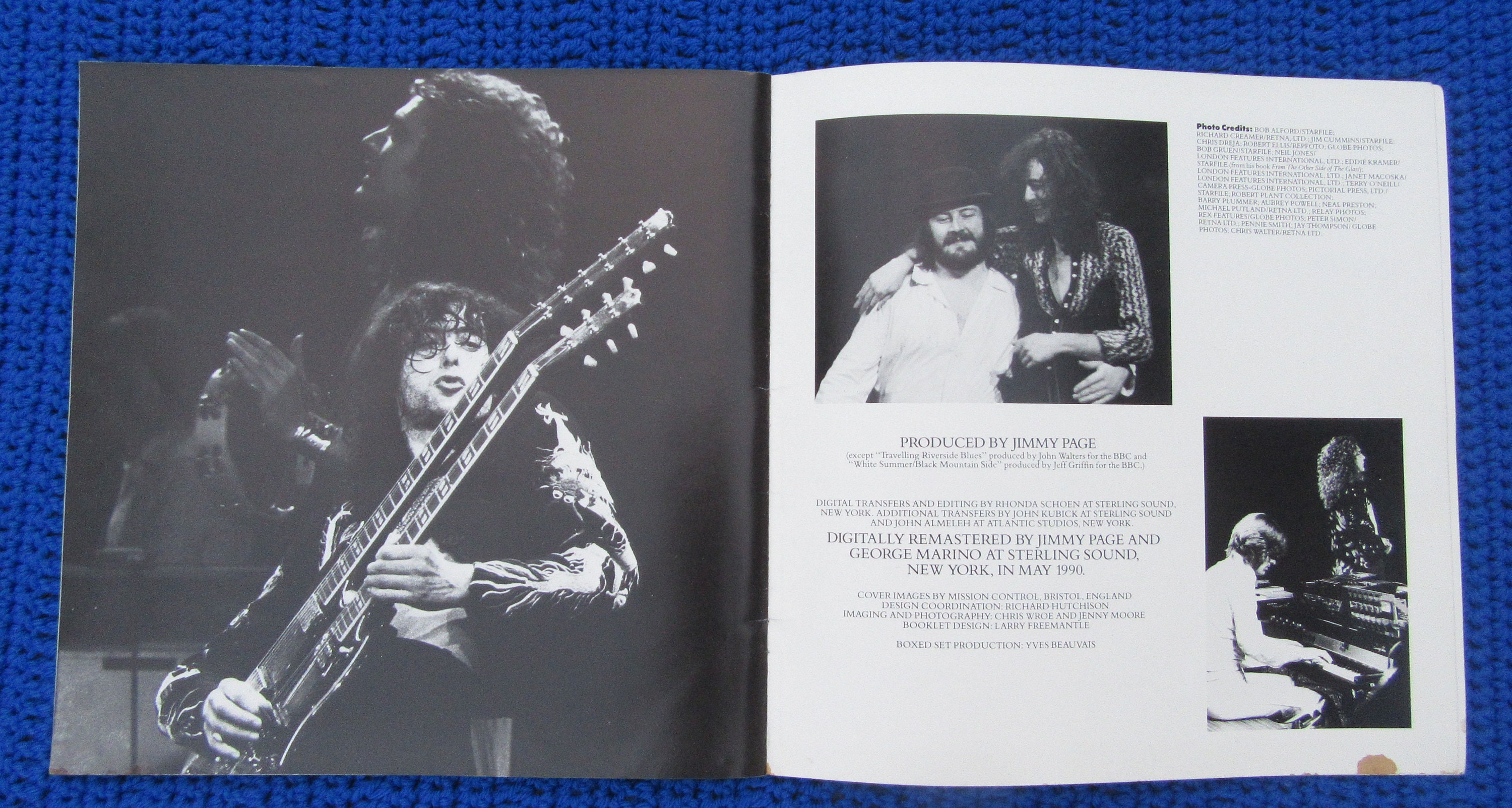 INSERT ONLY Led Zeppelin Light and Shade BOOK 4CD Remastered Box Set ...