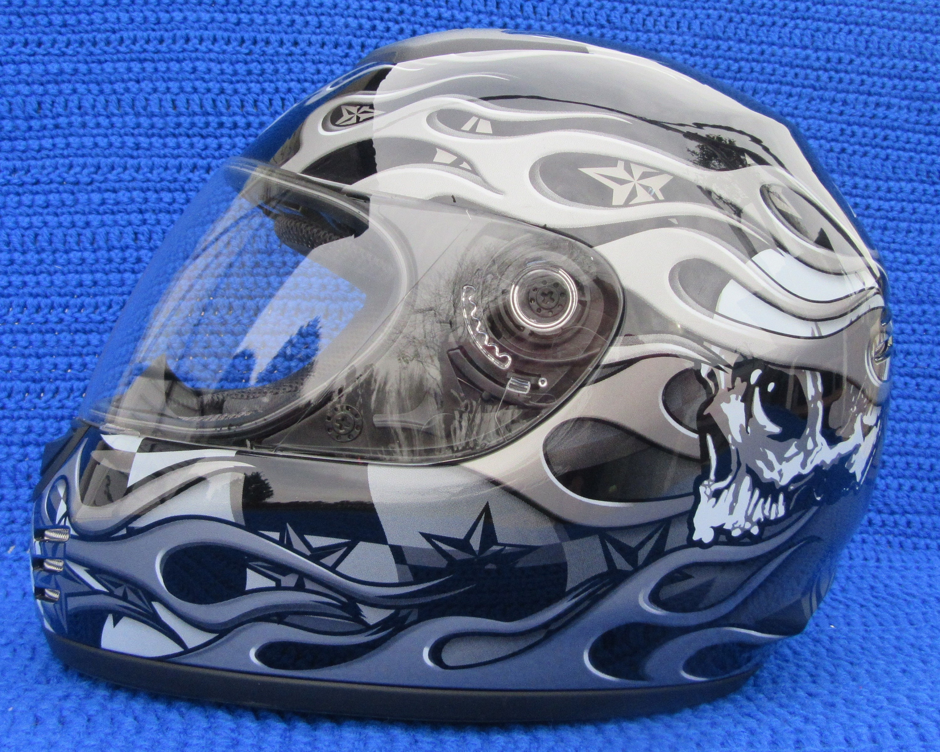 Bell Motorcycle Helmet Arrow Ghost Racer BLACK/GREY Size S - Etsy