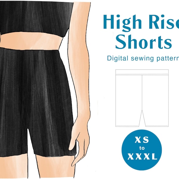 Yoga Shorts Pattern - Etsy