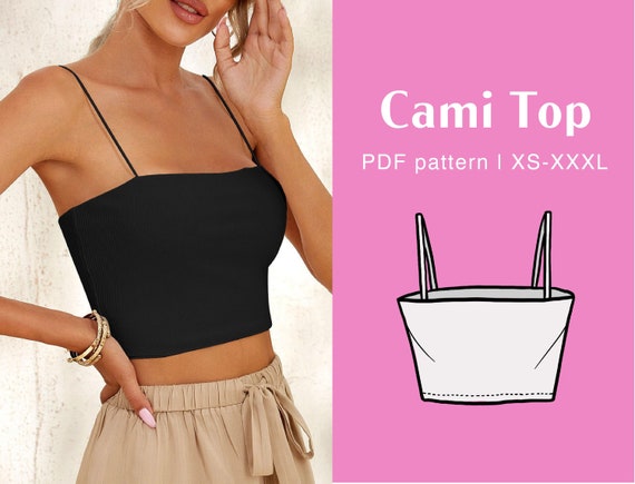 Cami Top Sewing Pattern XS-XXXL PDF Instant Download - Etsy