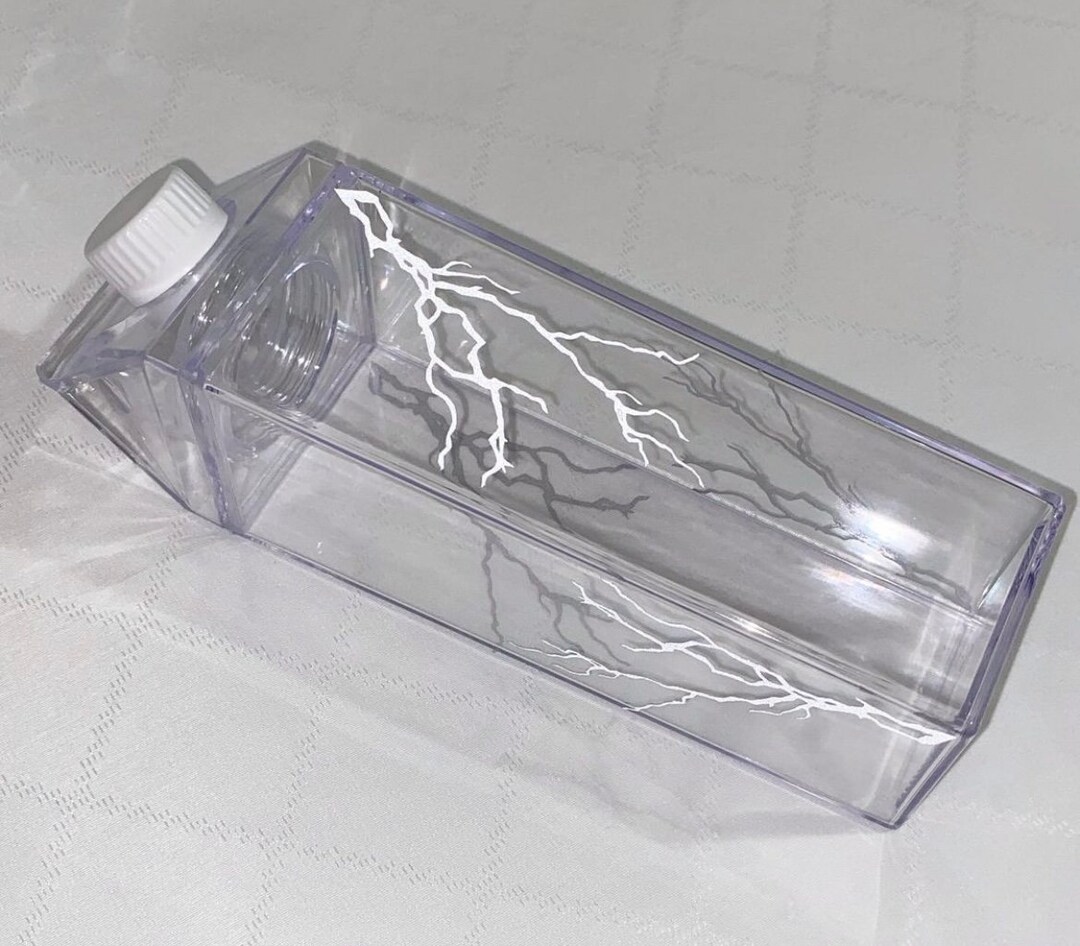 Milk Carton Bottle Reflective Flash/lightning, Bottle, Flash, Milk ...