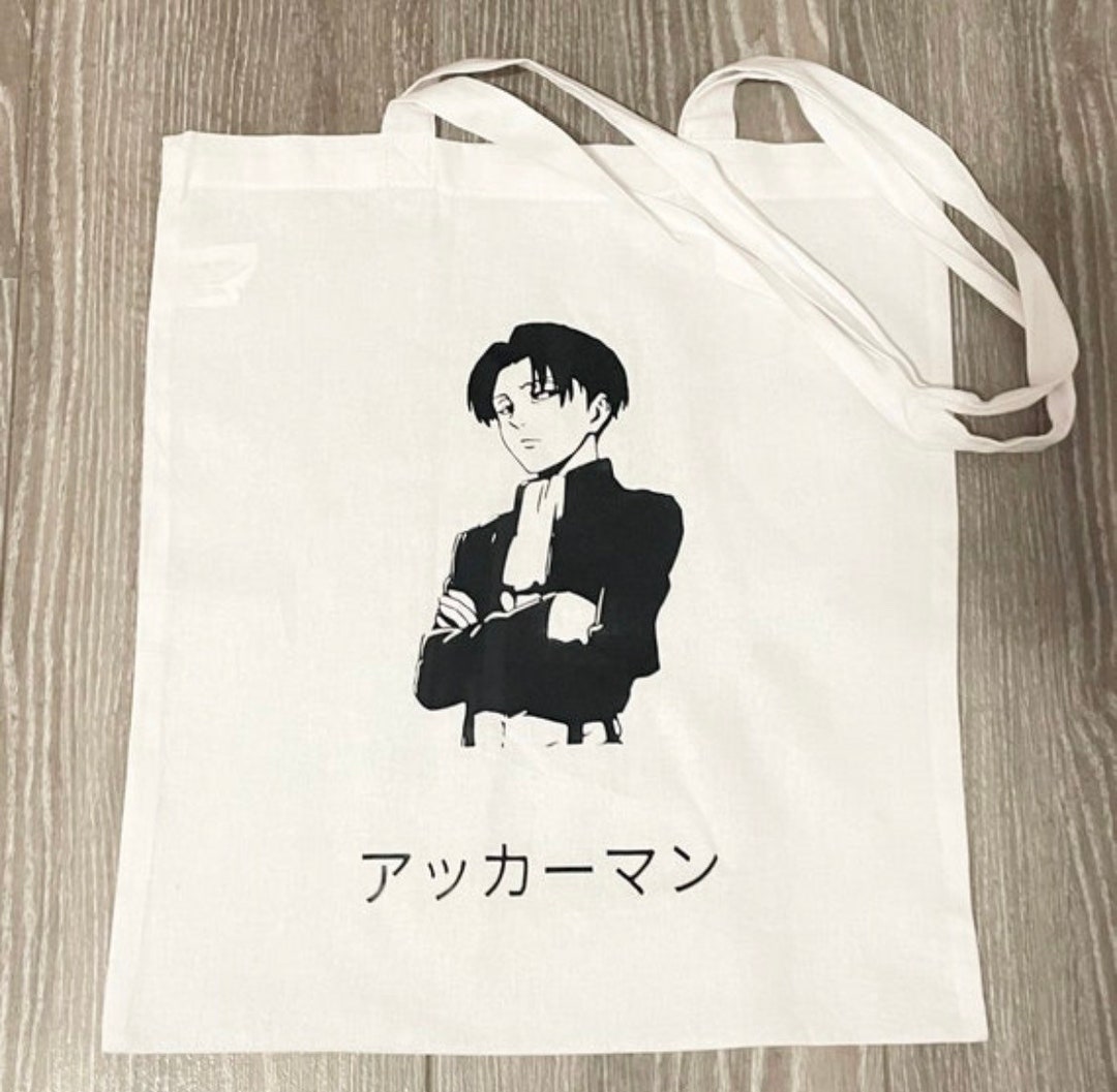 Anime Inspired Tote Bag, Tote Bag, Jute Bag, Merch, Weeb, Otaku ...