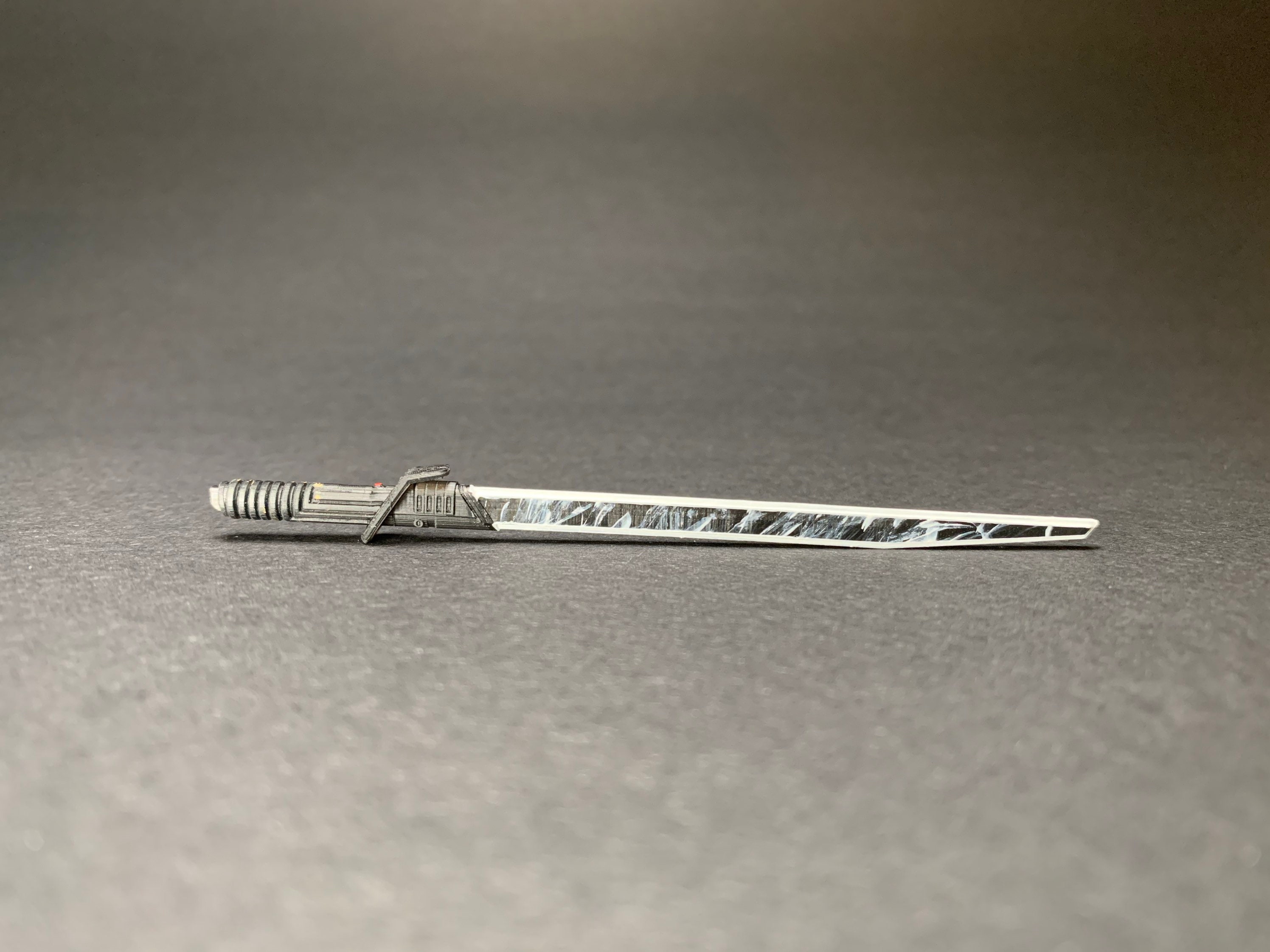 Darksaber 1/12 Scale Black Series Hand Painted Mandalorian 3D Printed ...