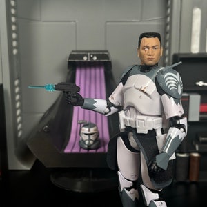 DC17 Clone Trooper Blaster Pistol With Blast Effect | 1/12th Scale ...