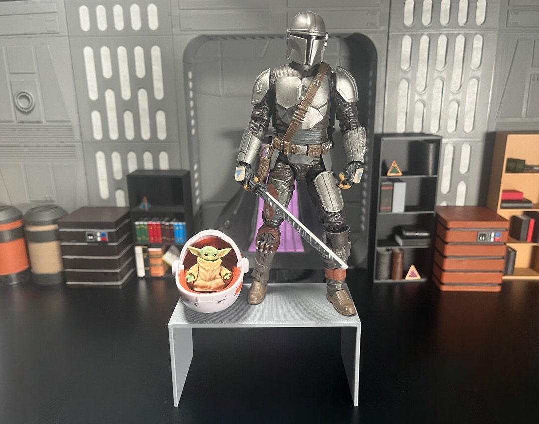 Action Figure Stand STL File 2x2x4 Inches Raised Figure Stand DIY - Etsy