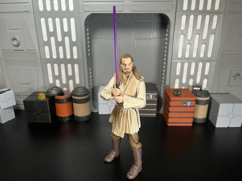 Qui-gon Jinn | the Clone Wars | Black Series | Lightsaber Blade ...