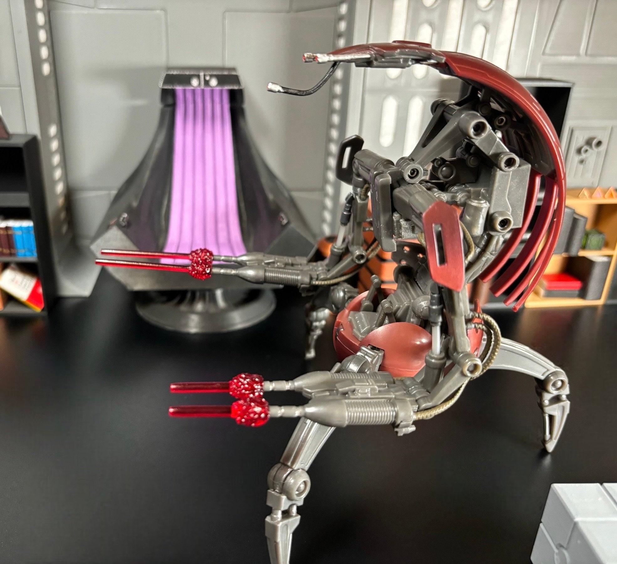 Blaster Effects for Droideka - 1/12th Scale, 3d Printed and Painted ...