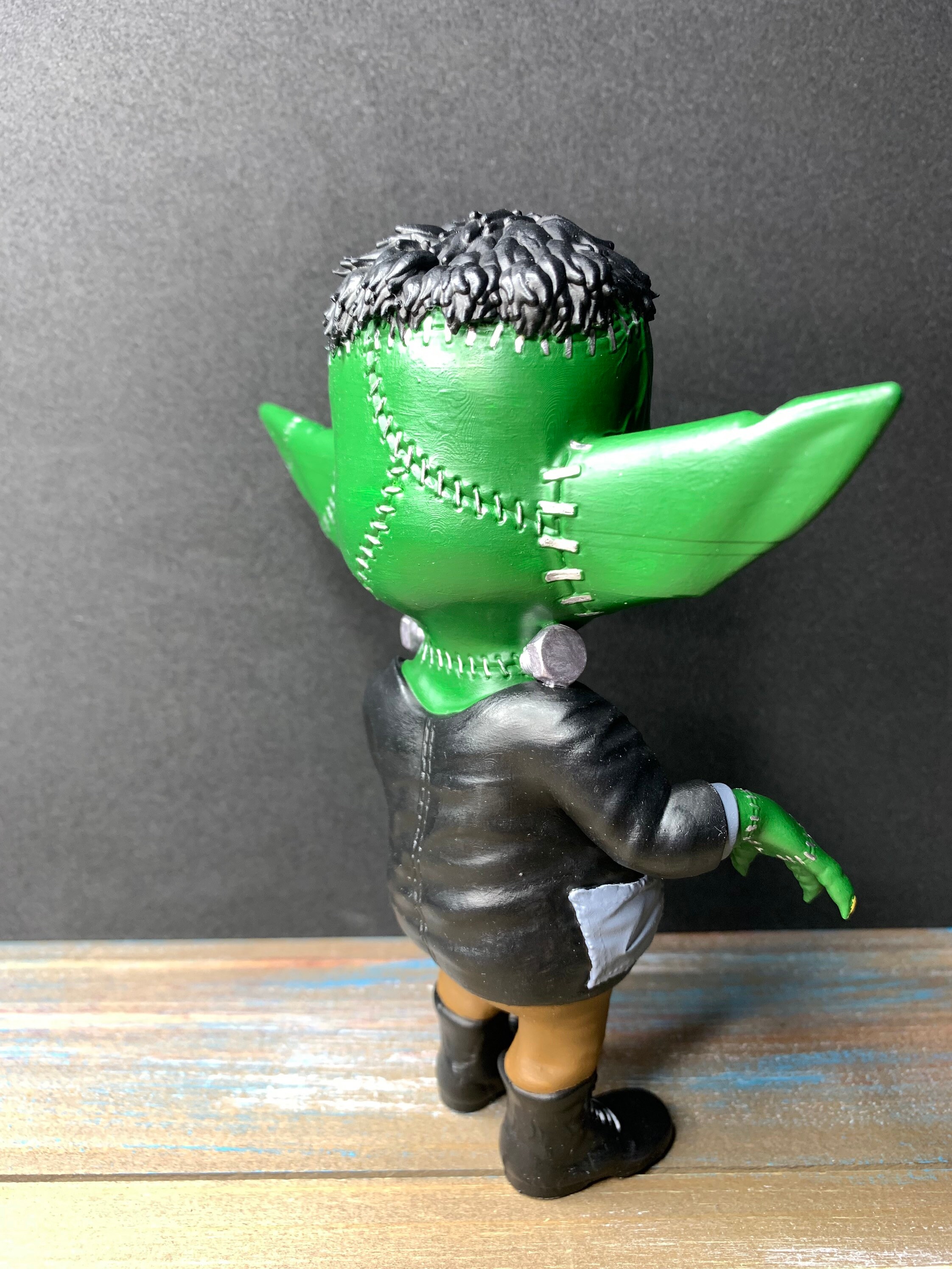 Grogu Frankenstein Figure 3D Printed Resin Hand Painted Gift - Etsy