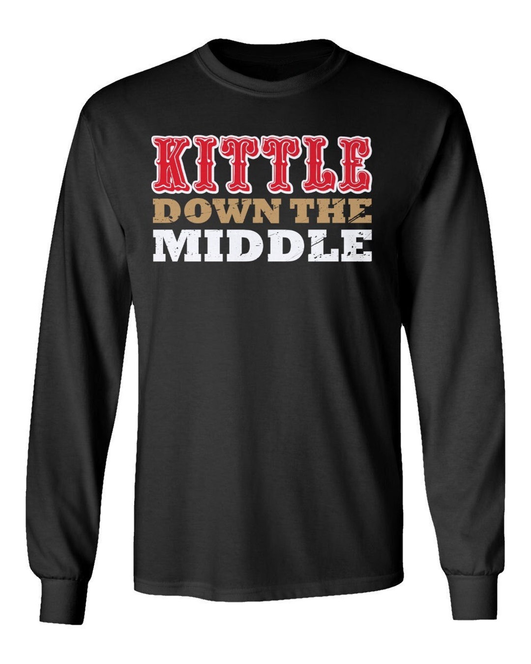 San Francisco Tight End Star Play Kittle Down the Middle Football Fans ...