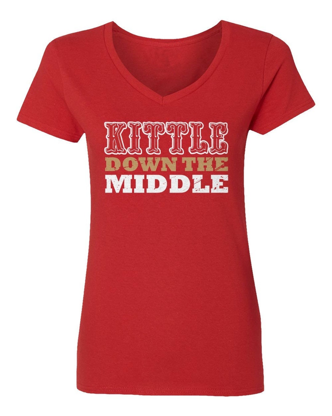 San Francisco Tight End Star Play Kittle Down the Middle Football Fans ...