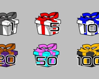 Gifted Sub Emotes - Etsy
