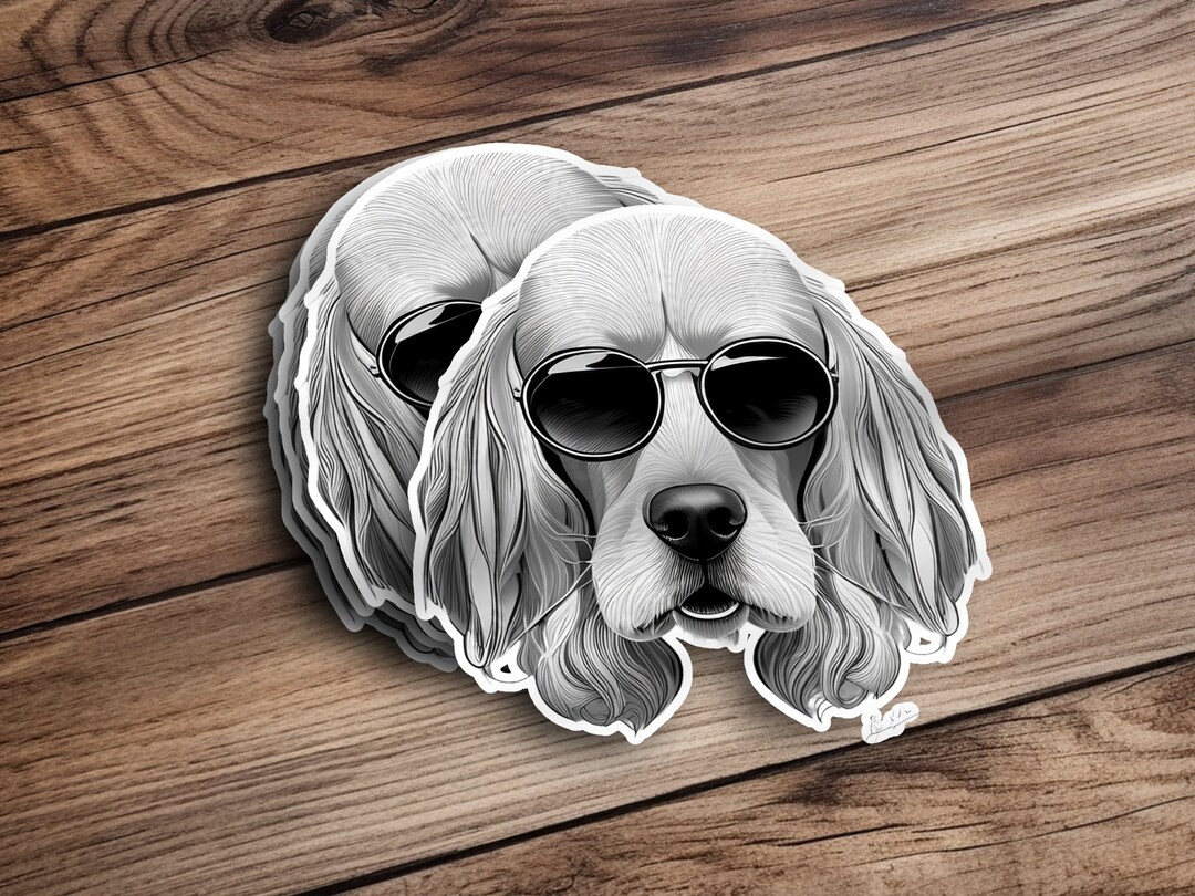 Cocker Spaniel, Cockers Rule Stickers, Funny Dog Lover Gifts, Dog Mom ...