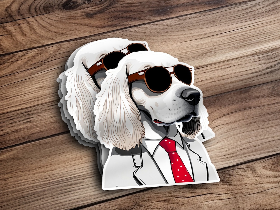 Cocker Spaniel, Dog Vinyl Decal, Car Sticker, Pet Lover Gift, Animal ...
