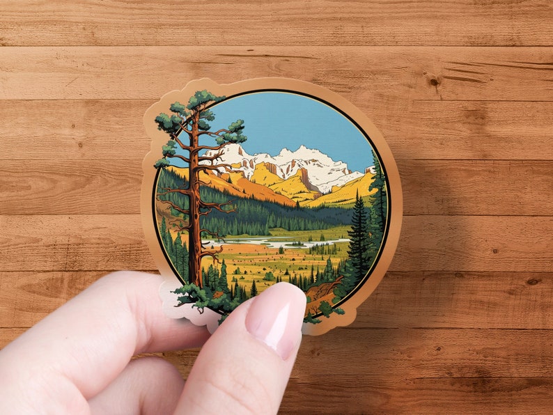 Yellowstone National Park Stickers, Yellowstone Stickers, Yellowstone ...