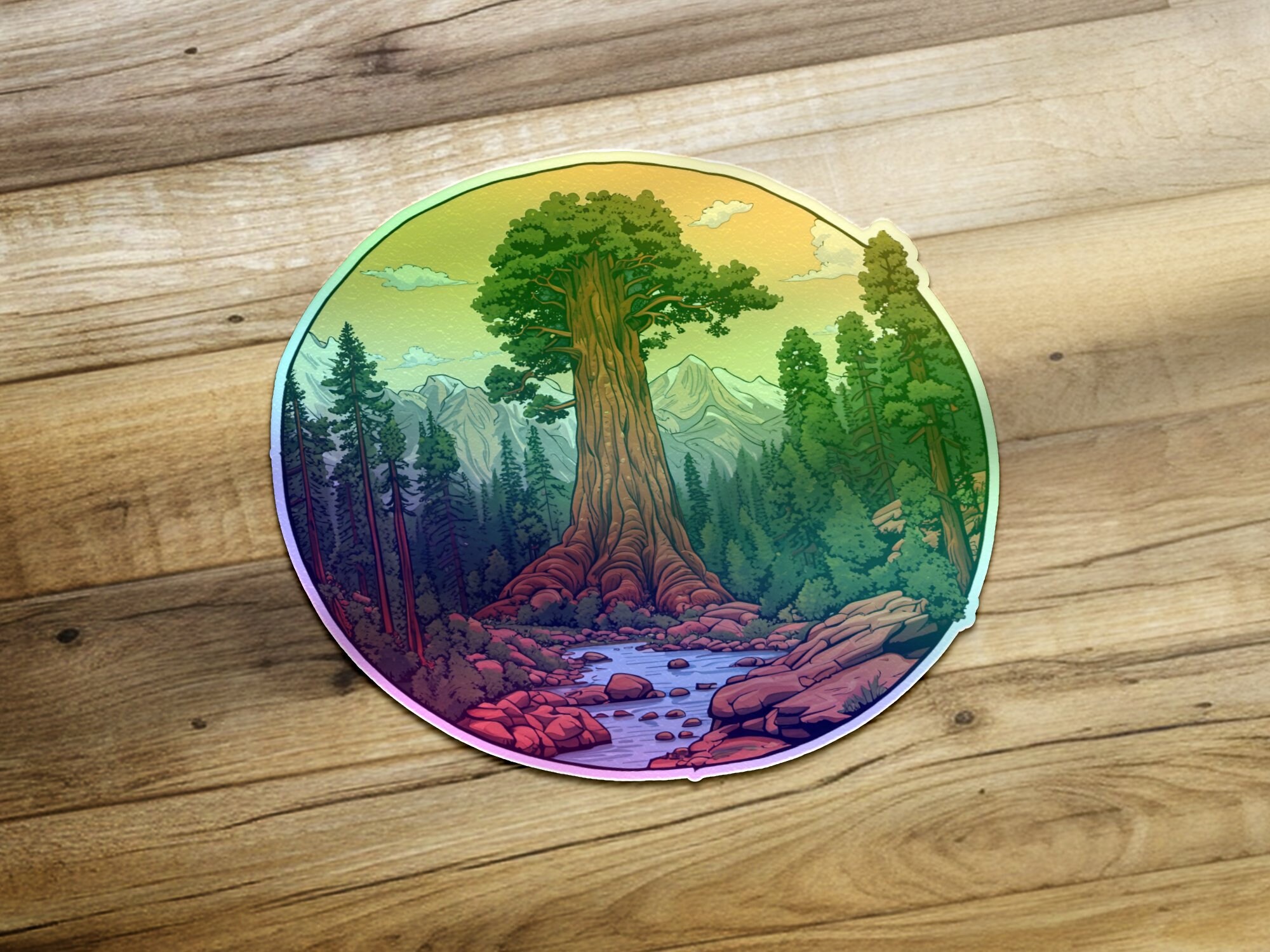 Sequoia National Park Stickers, Sequoia Forest Decals, Bicentennial ...