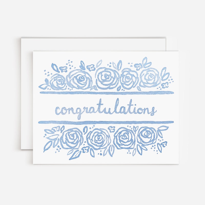Congratulations Card - Etsy