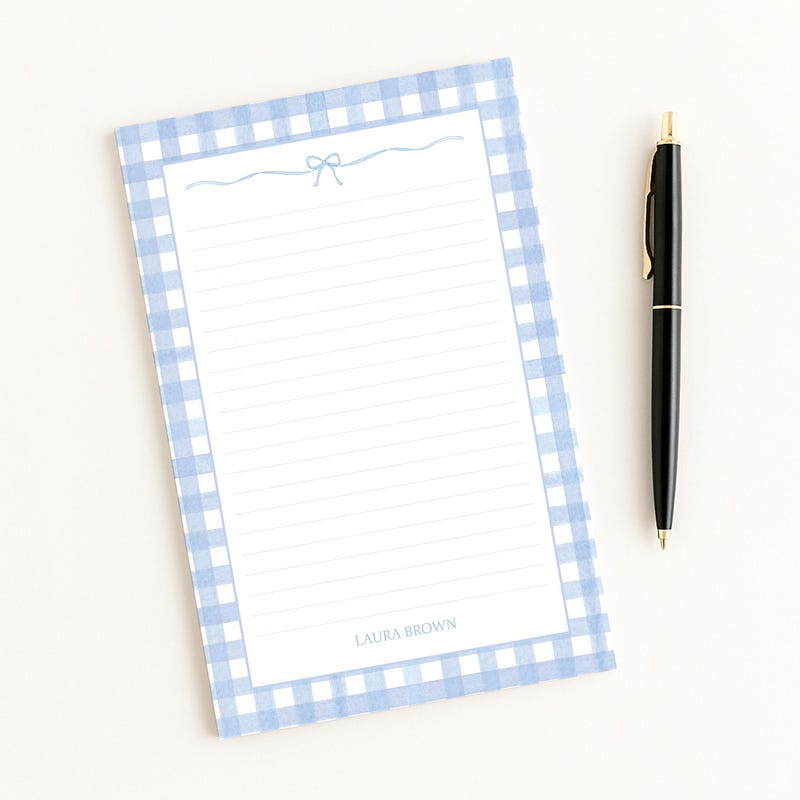 Custom Notepads Checker - Etsy