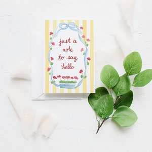 Variety Pack of Eight Striped Greeting Cards | Blank Inside Note Cards ...