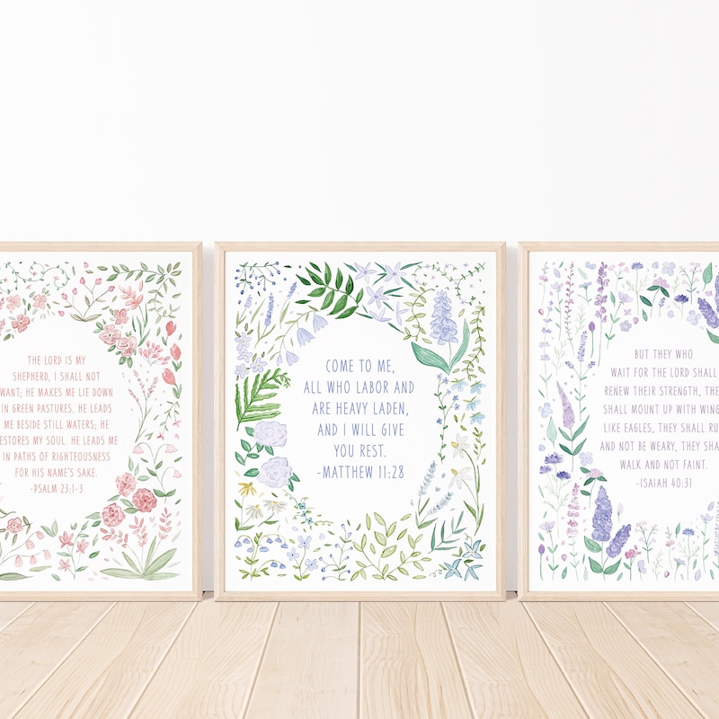 Bible Verse Art - Etsy