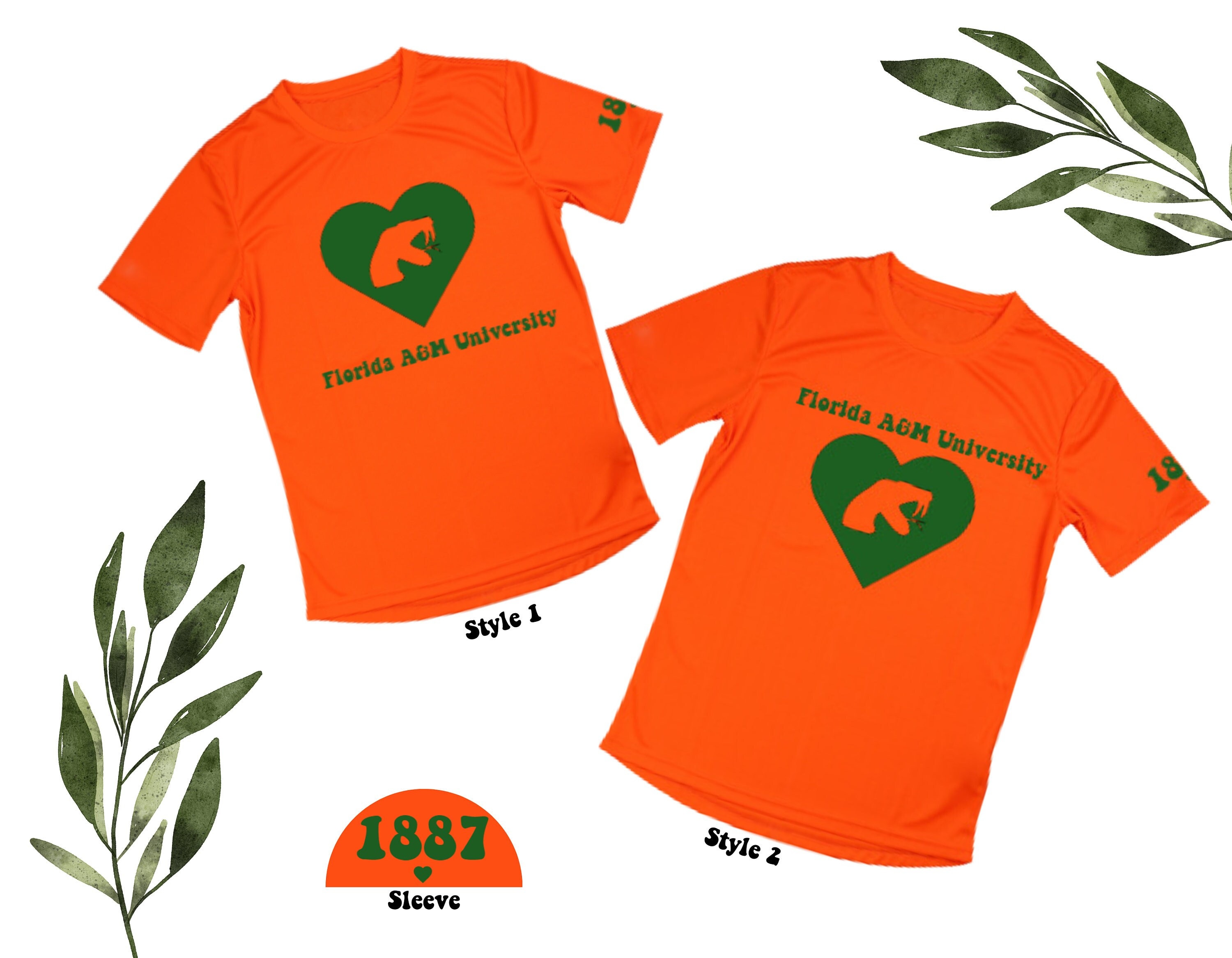 FAMU Rattler Tee | Florida A & M University | 3 Styles - Etsy