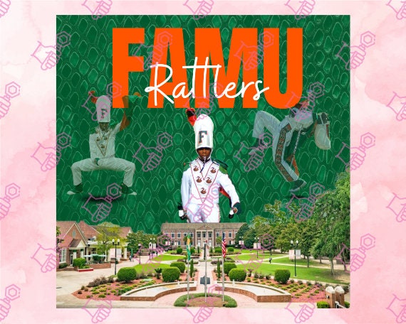 FAMU M100 Tribute | PNG | Sublimation | 20oz Skinny Tumbler Seamless ...