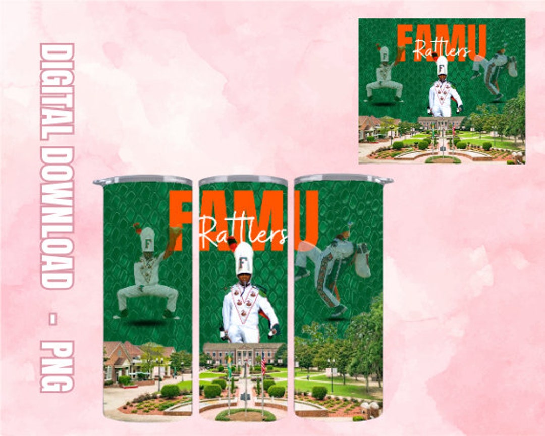 FAMU M100 Tribute PNG Sublimation 20oz Skinny Tumbler - Etsy