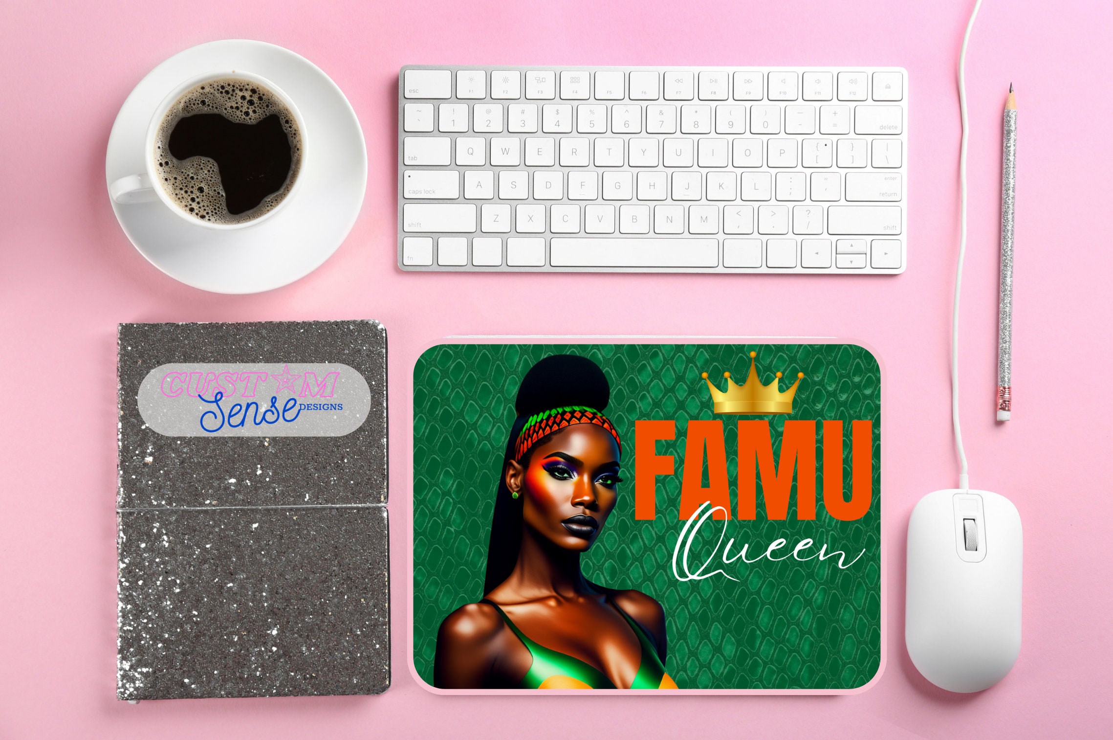 FAMU Queen Mouse Pad - Etsy