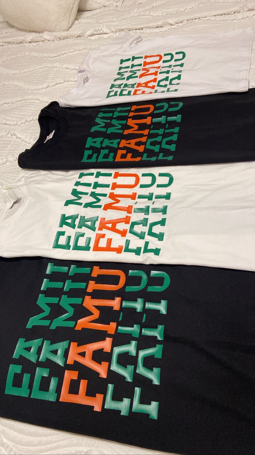 FAMU Stacked Tee - Etsy