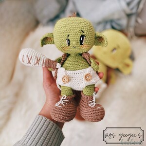 Crochet Pattern Crochet Pattern Baby Ork Goorgi Geegees GER/ ENG - Etsy