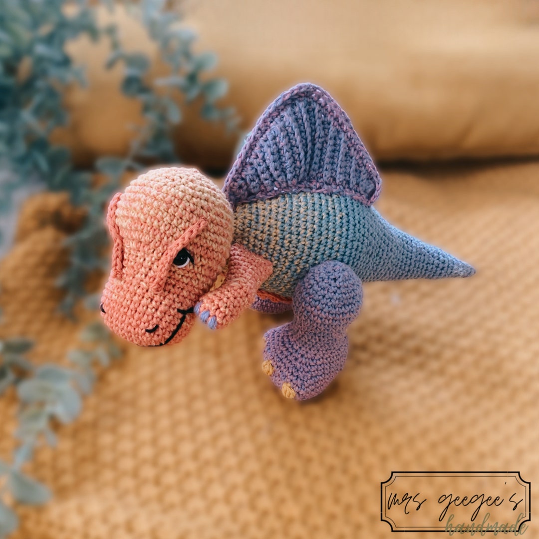 Crochet Pattern Crochet Pattern I Dino I spinosaurus I PDF ger/eng - Etsy