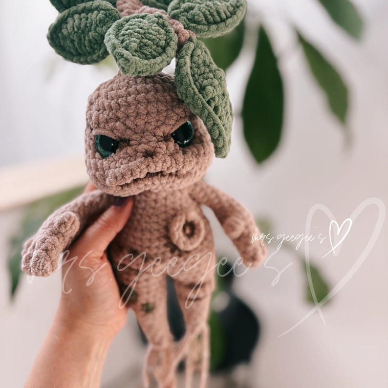 Mandrake Amigurumi Crochet Pattern PDF / Mandrake Crochet Pattern ...