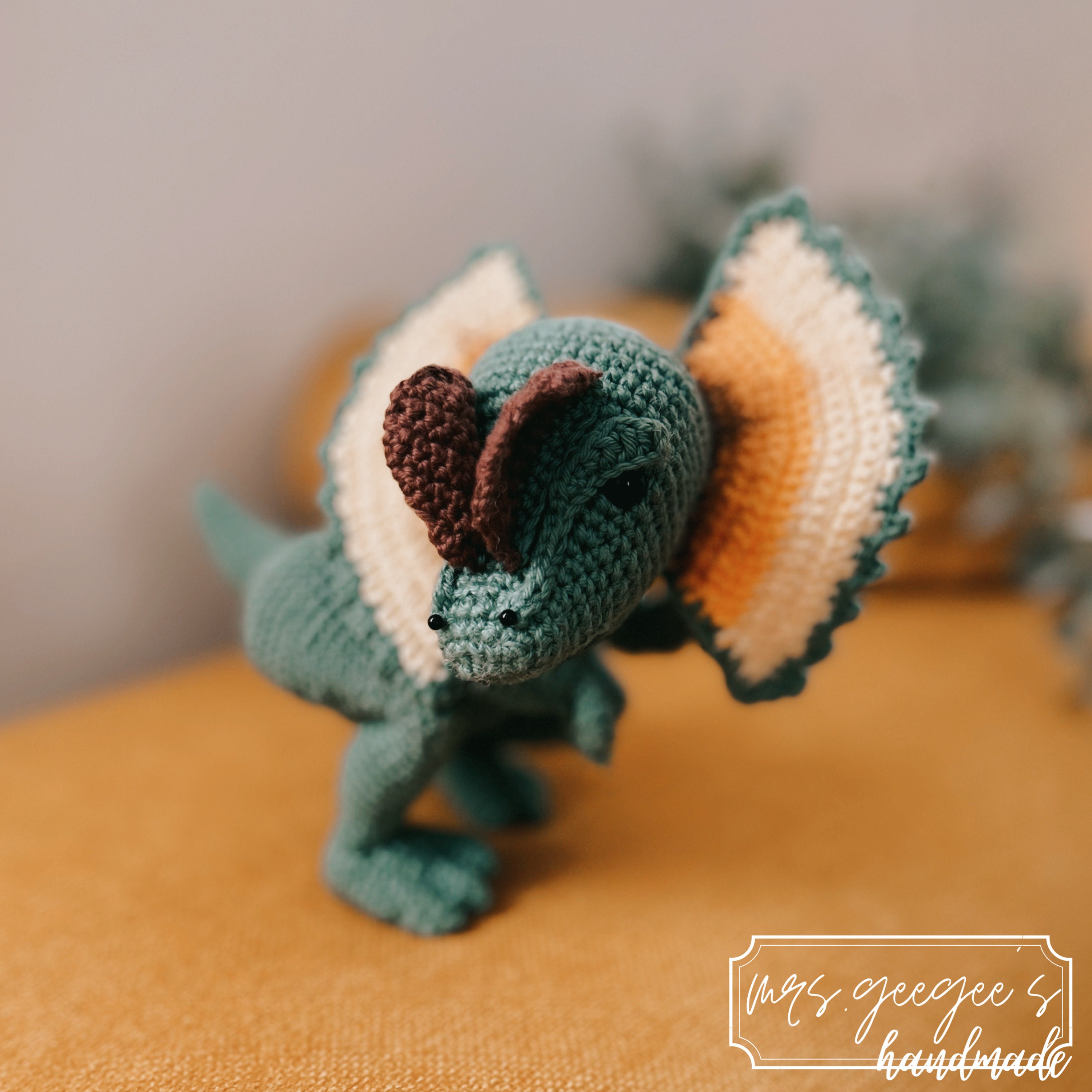 Crochet Pattern - Crochet Pattern I Dino I "dilophosaurus" I PDF [ger ...