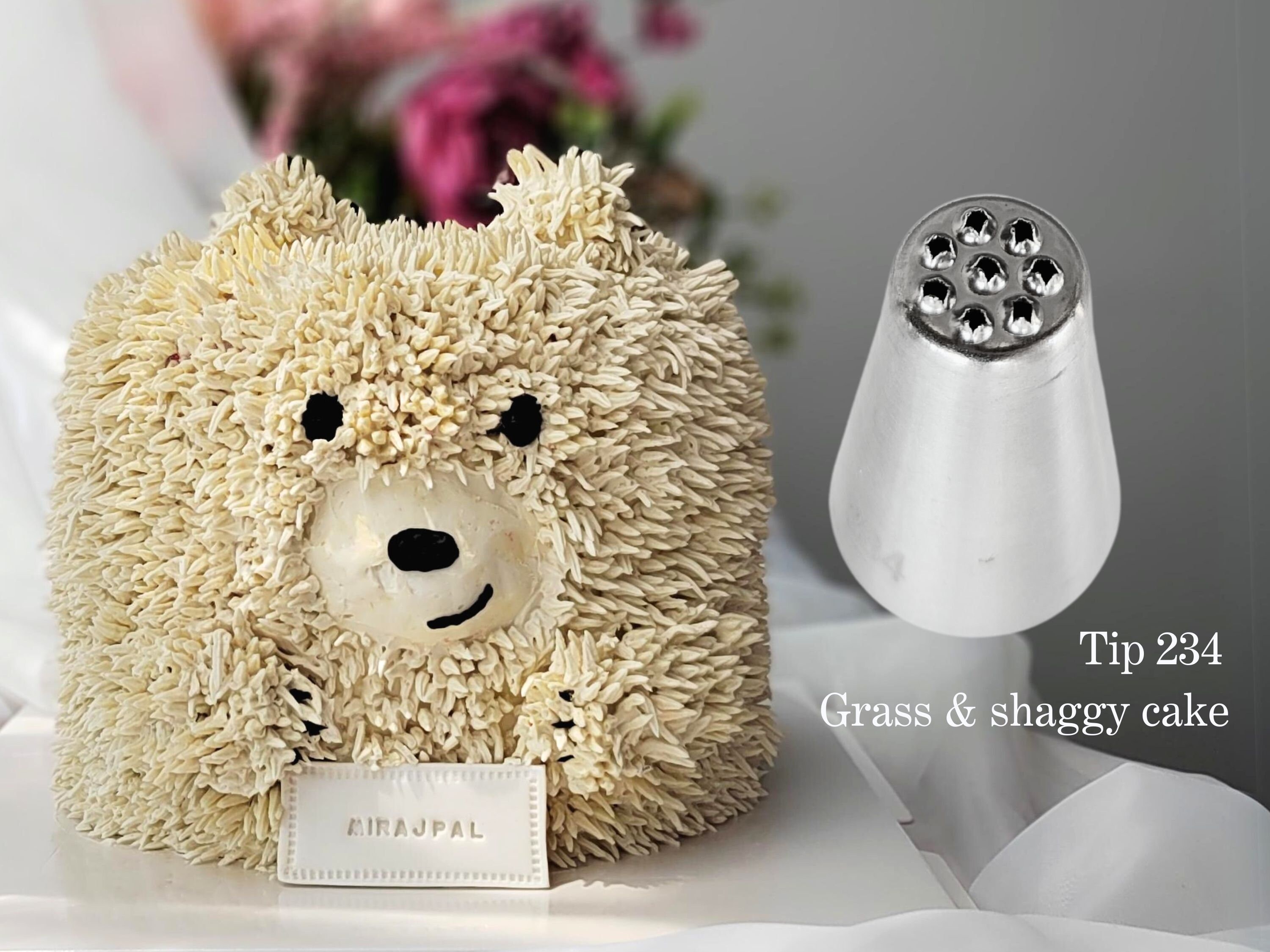 Tip 234 Grass Piping Tip Cake Decorating Tip Buttercream Flower Cake Shaggy Tip - Etsy