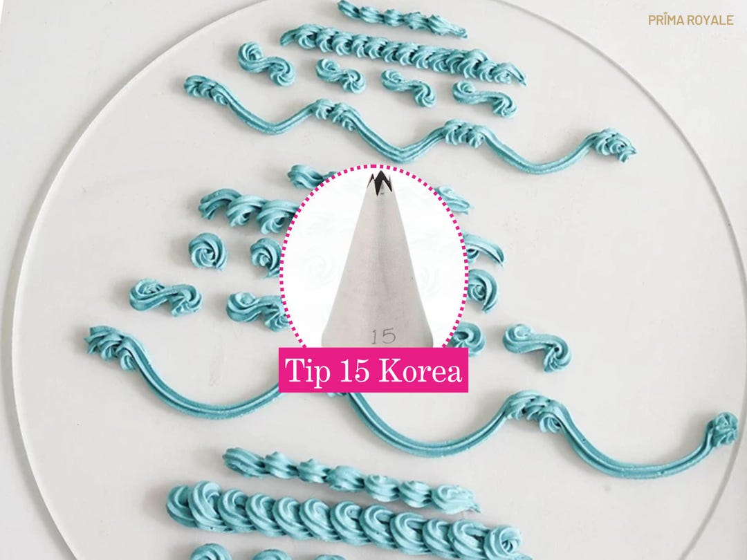 Tip 15 Piping Tip Small Star Vintage Cake Decorating Tip Buttercream ...