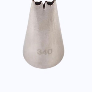 Tip 340 Daisy Succulent Piping Tip Cake Decorating Tip Buttercream ...