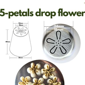 Mini Super Mini Russian Piping Tips Regular and Other Sizes Buttercream ...