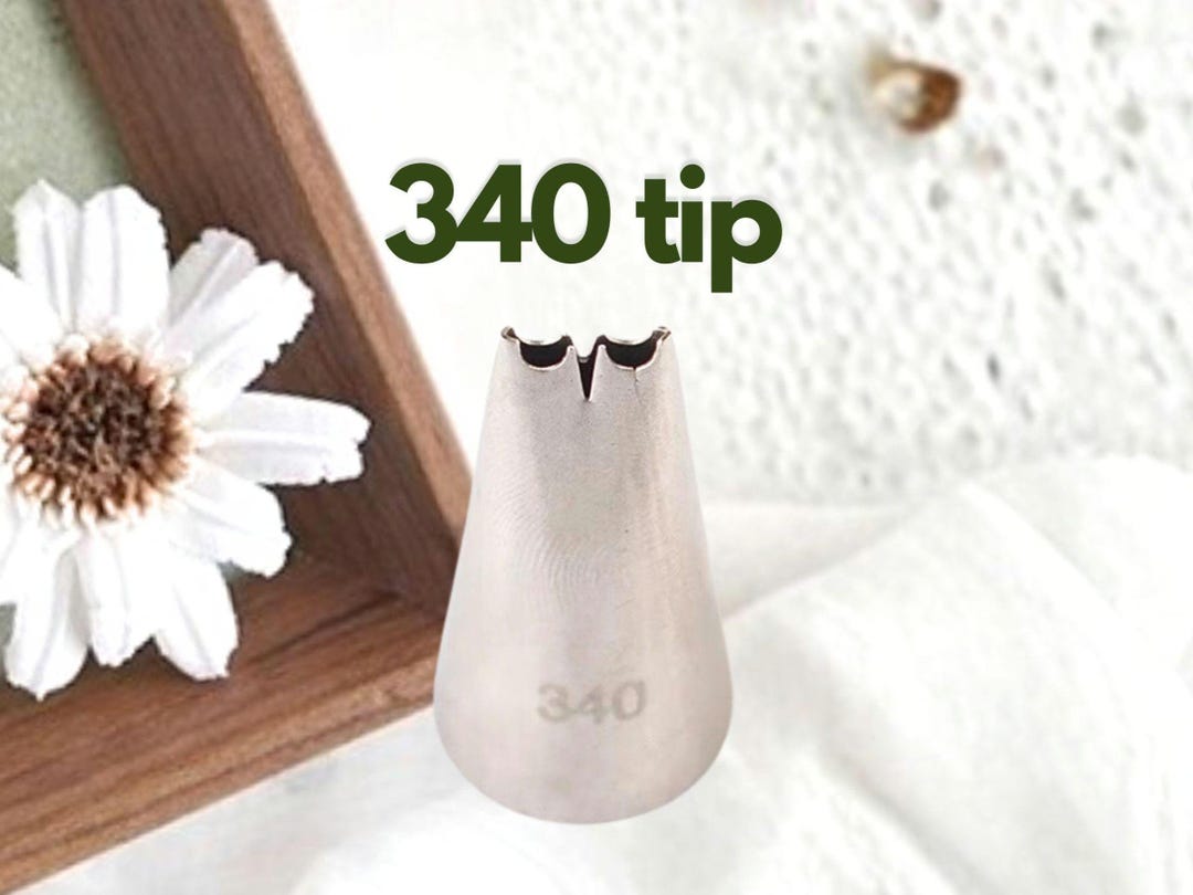Tip 340 Daisy Succulent Piping Tip Cake Decorating Tip Buttercream ...