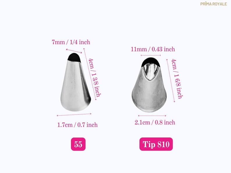 Tip PR 810 55 Cake Decorating Tip Buttercream Flower Cake Piping Tip - Etsy