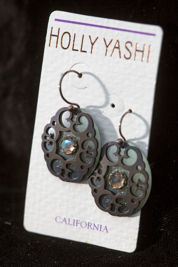 Holly Yashi Timeless Romance Rosaline Oval Filigree … - Gem