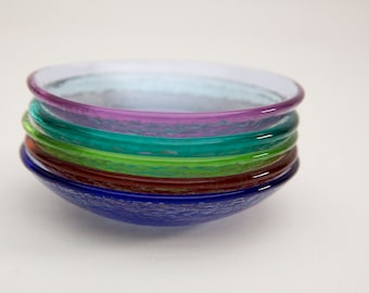 Fire and Light Recycled Art Glass Green Colored Wine Stand Candle ...