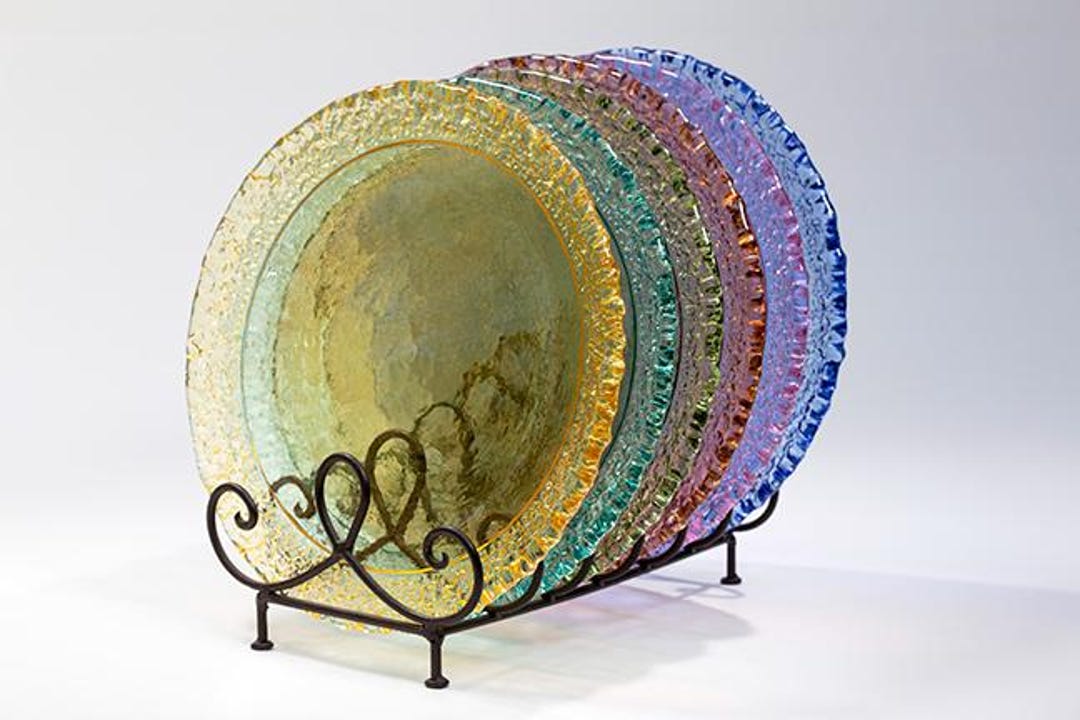 Fire & Light 11" Moonstone Dinner Plate - Etsy