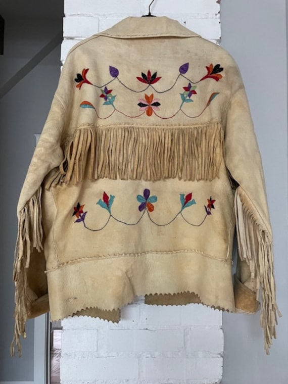 Native American Embroidered Jacket - Gem